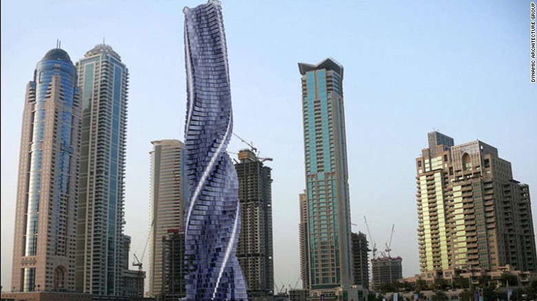 Rotating skyscraper set for Dubai in 2020 - Innovation for Africa Rotating skyscraper set for Dubai in 2020 - Innovation for Africa